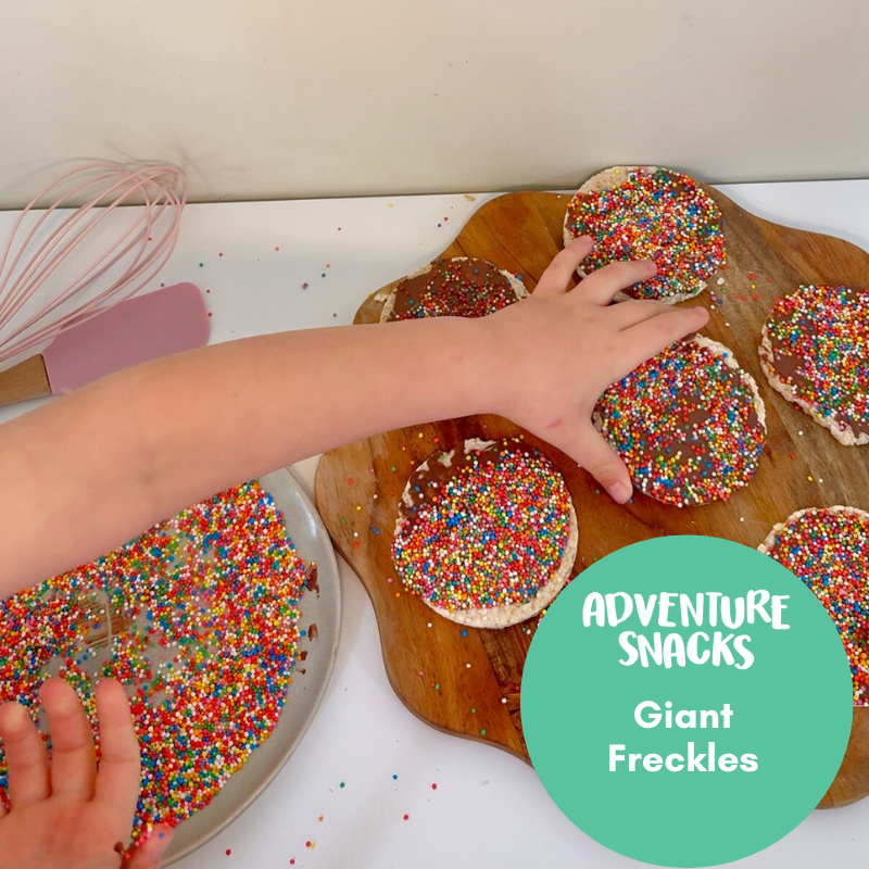 Giant Freckles – Adventure Snacks