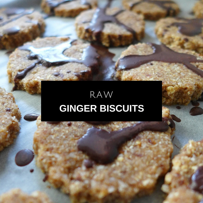 [Recipe]: Raw Ginger Biscuits – Adventure Snacks