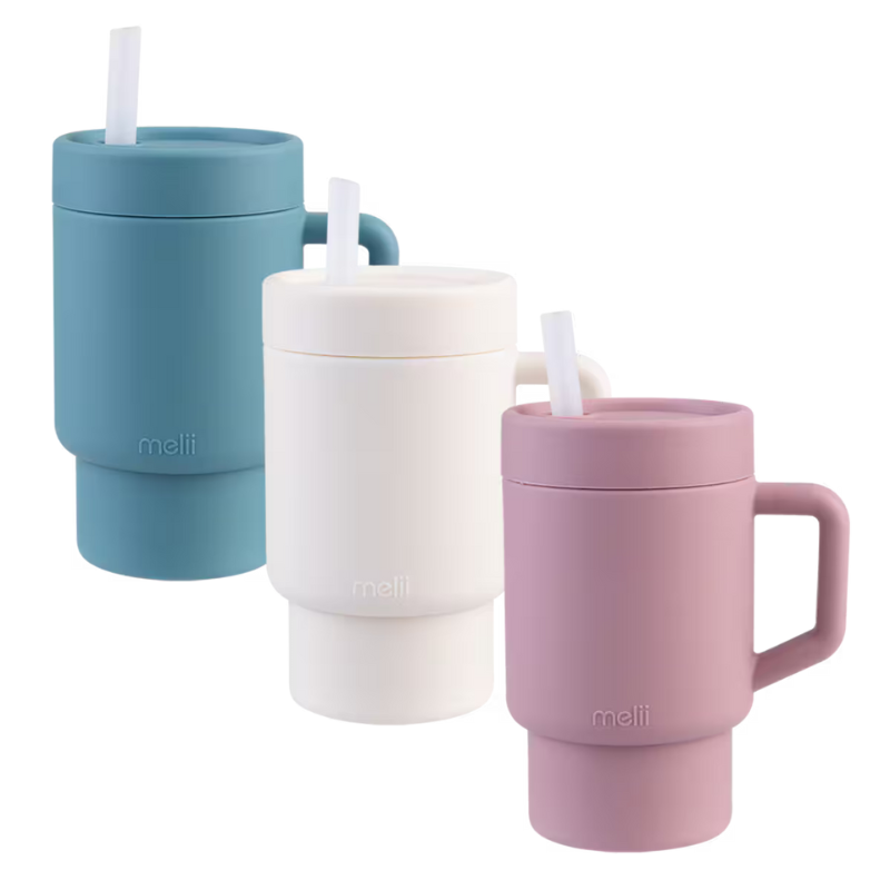 Melii Silicone Tumbler With Straw - 290ml – Adventure Snacks