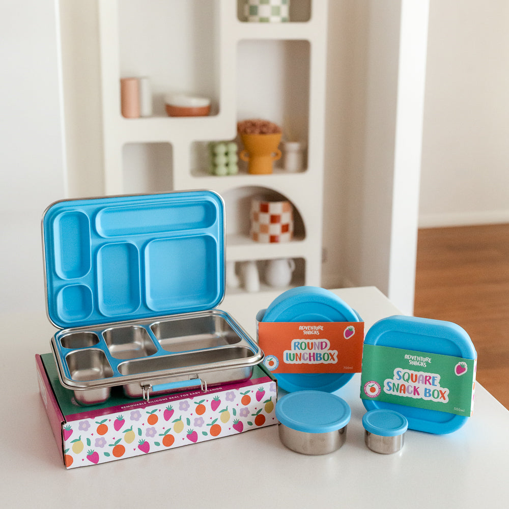 Adventure Snacks Midi Lunch Bundle - Ocean Blue
