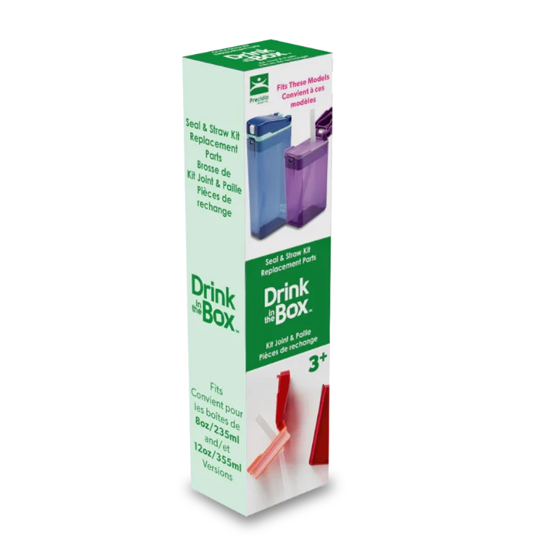 Drink In The Box Replacement Seal & Straw Kit – Adventure Snacks