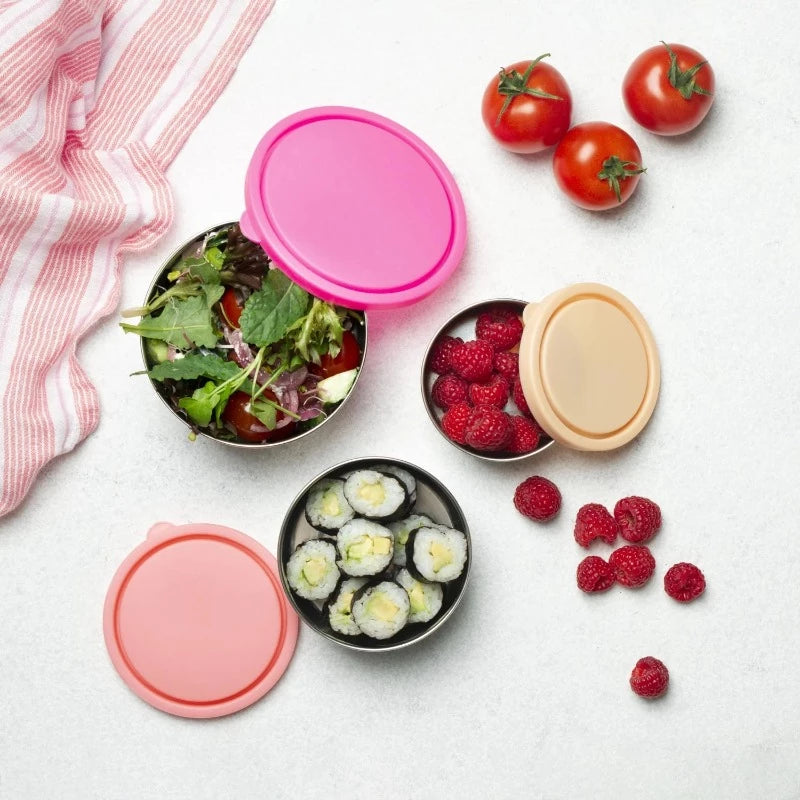 Ever Eco Round Nesting Containers - 3 Piece Set - Rise Collection ...
