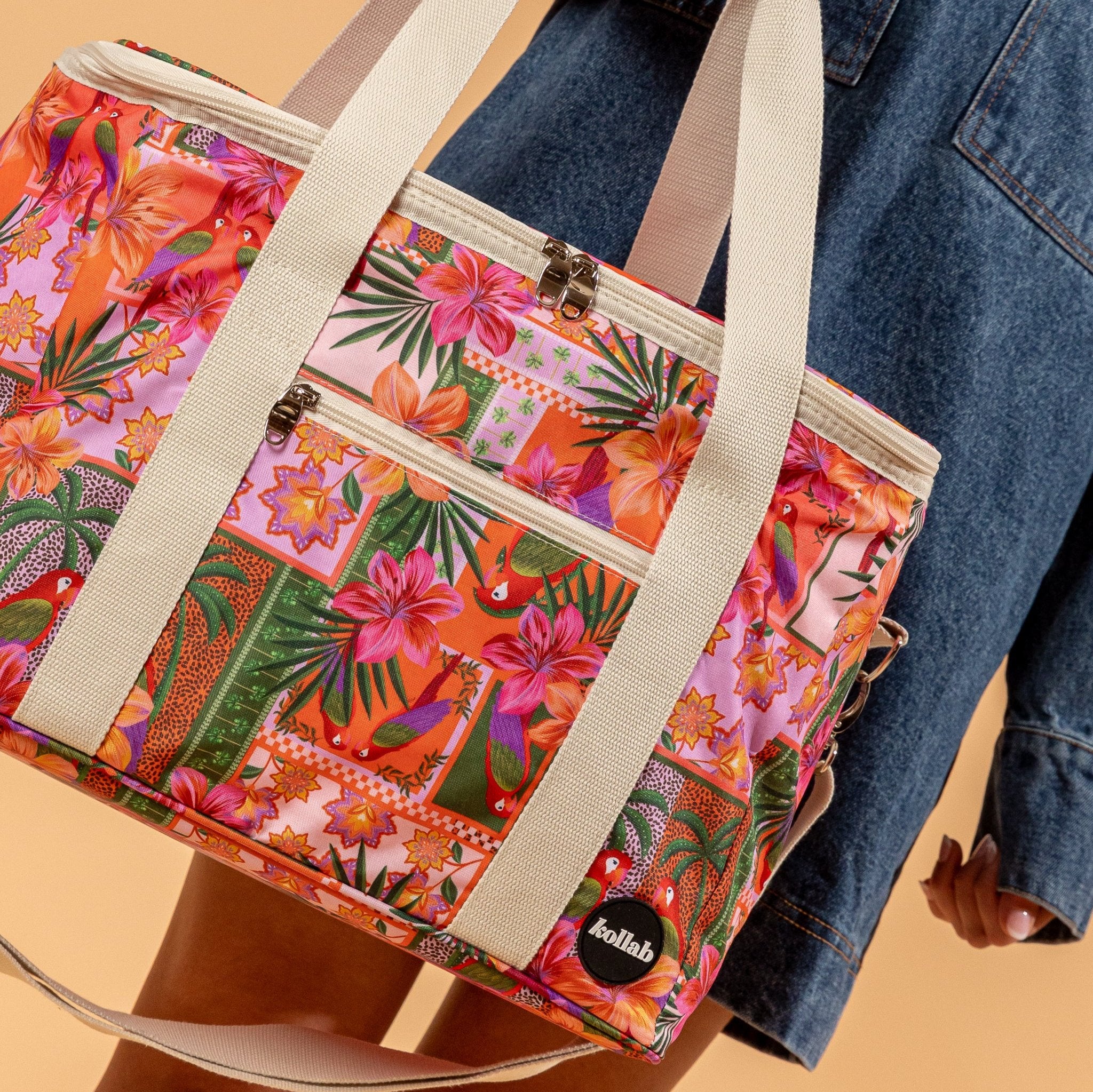 Kollab Luxe Collection Insulated Picnic Bag – Adventure Snacks