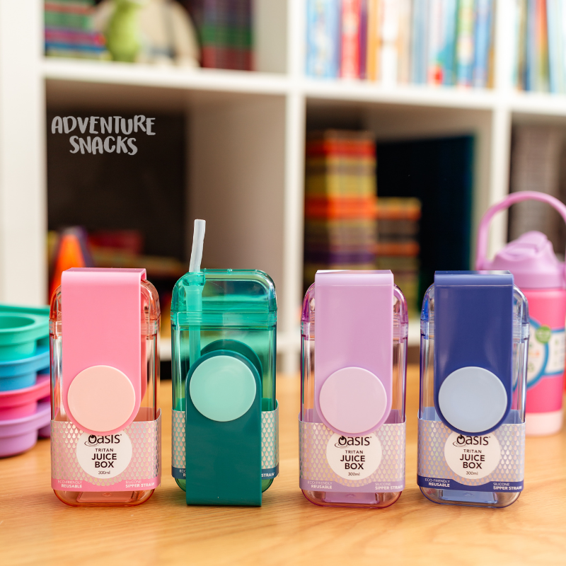 Oasis Tritan Reusable Juice Box – Adventure Snacks