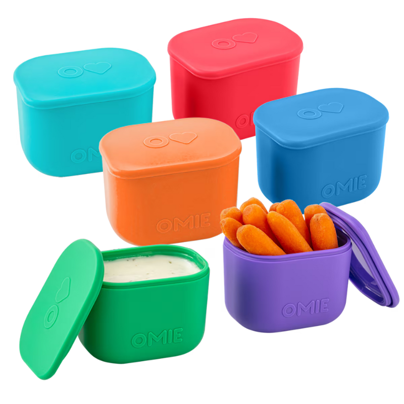 OmieBox UP Silicone Dip Containers - 2 Pack – Adventure Snacks