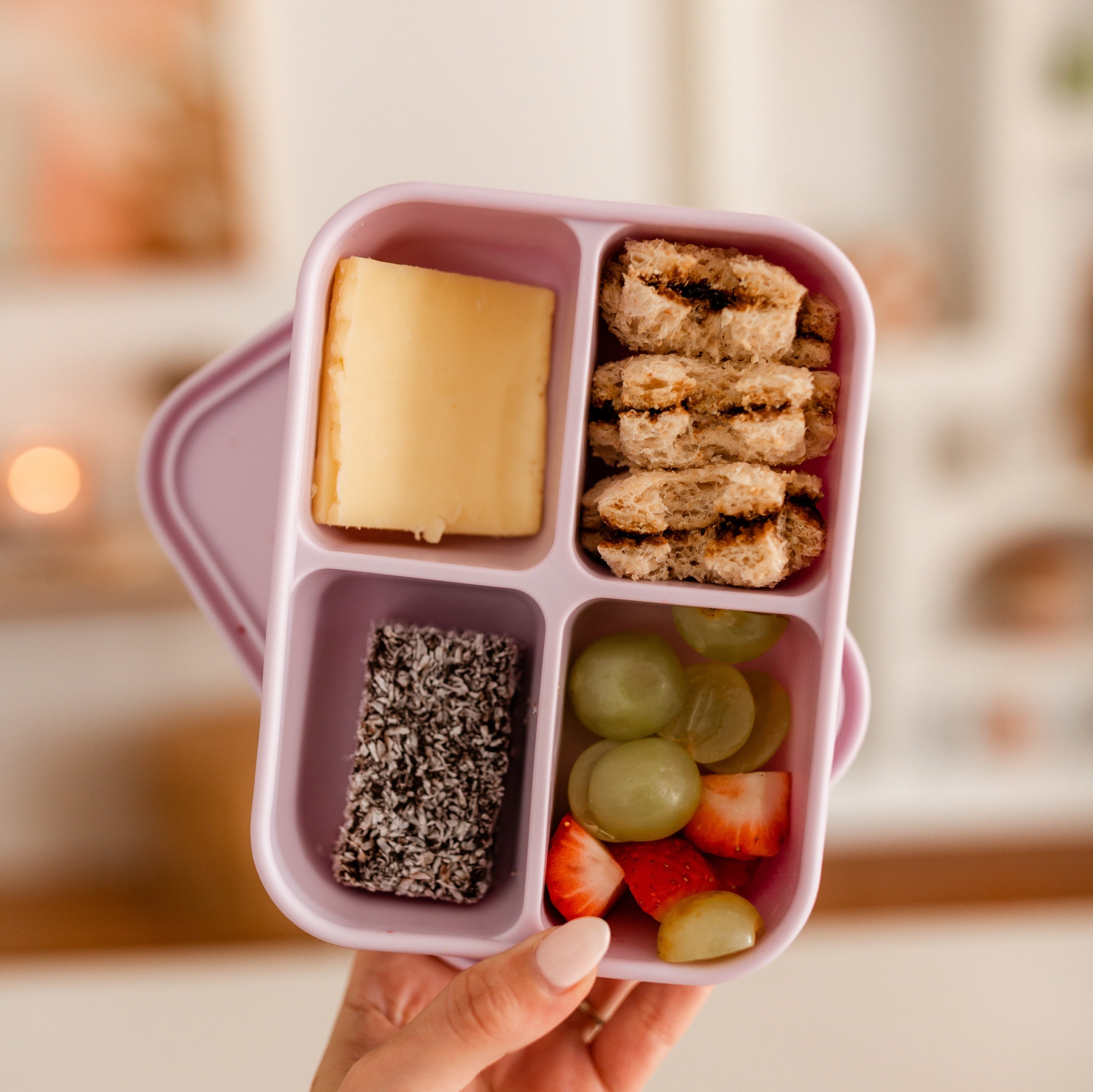 Adventure Snacks Silicone Snack Box - 4 Compartment