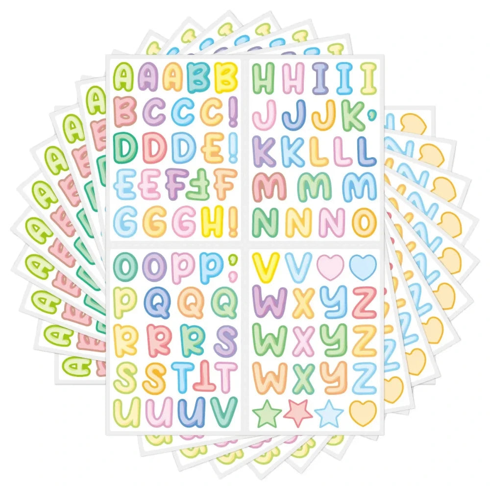 ABC Alphabet Sticker Sheet – Adventure Snacks