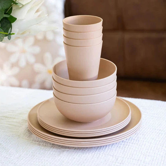 Daisy Graze 16 Piece Dinnerware Set – Adventure Snacks