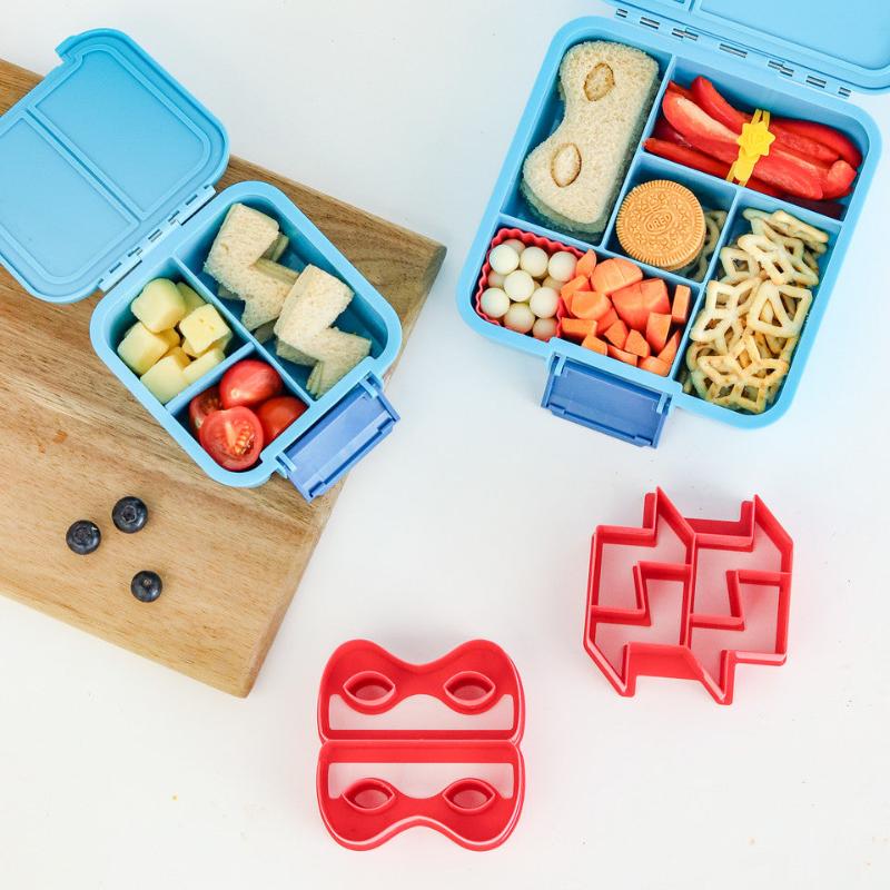 Lunch Punch Sandwich Cutters - Superhero – Adventure Snacks
