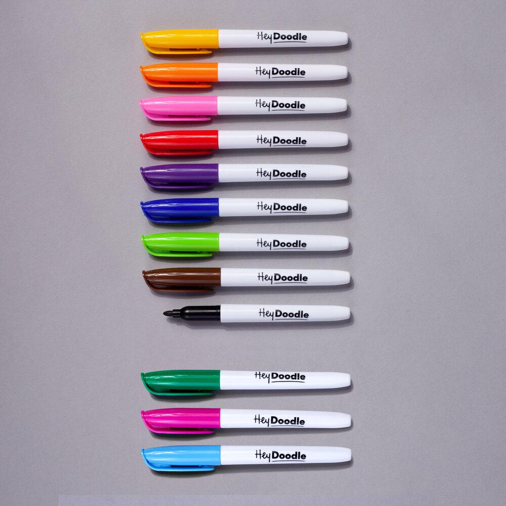 HeyDoodle Extended Pens Set – Adventure Snacks