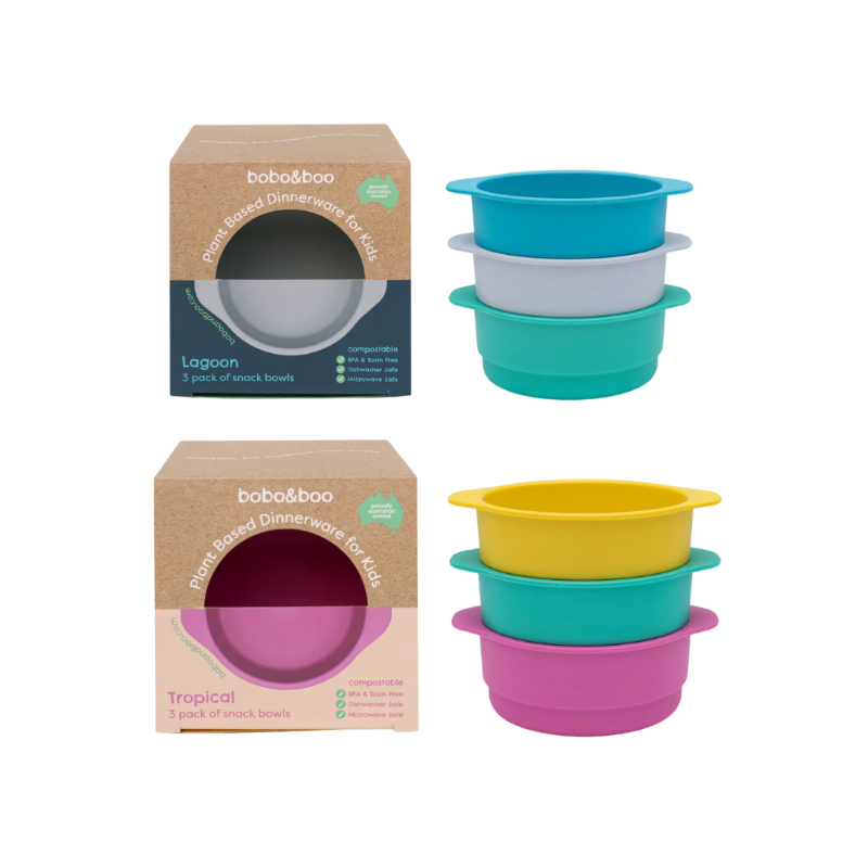 Bobo&Boo Plant-Based Snack Bowls - 3-Pack – Adventure Snacks